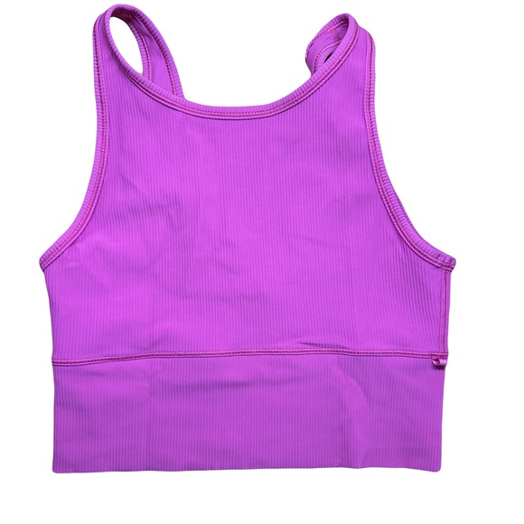 lululemon athletica | Tops | Sonic Pink Ribbed Power Pivot | Poshmark